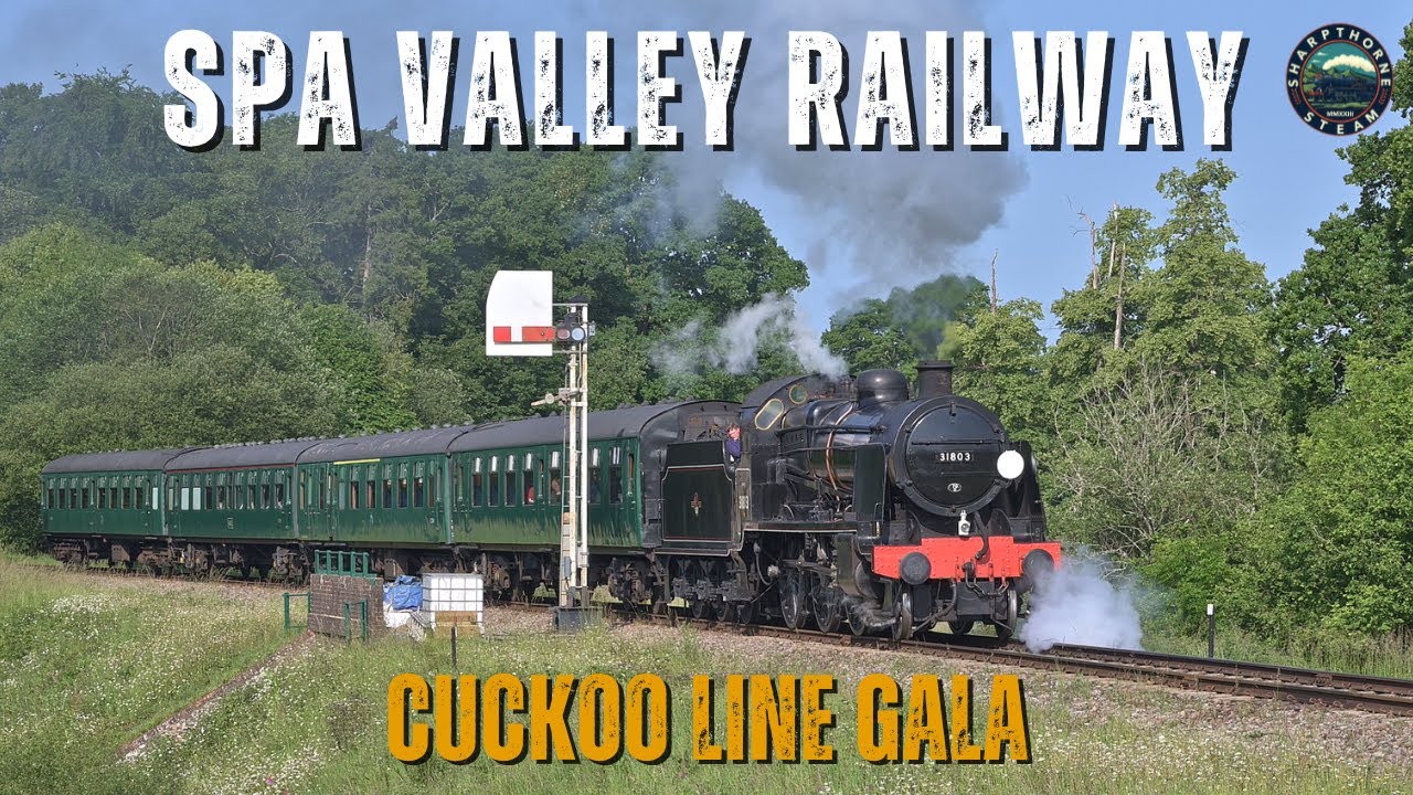 Spa Valley Railway - Cuckoo Line Gala - YouTube