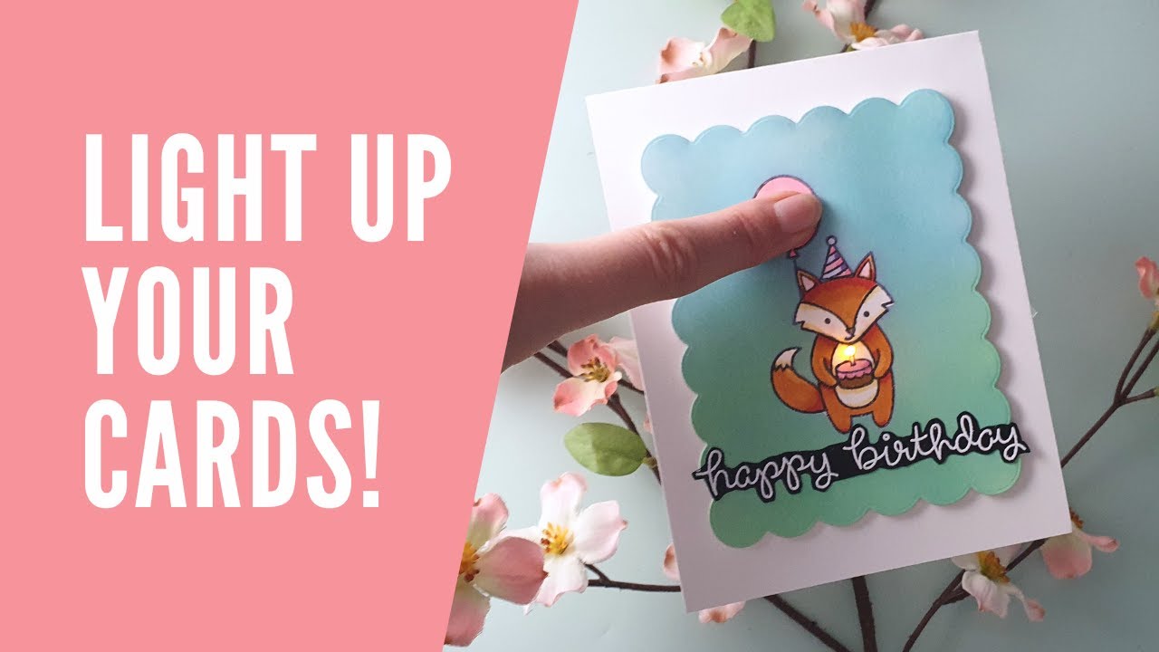 Create an Adorable Light Up Card - Step-by-Step Tutorial - YouTube