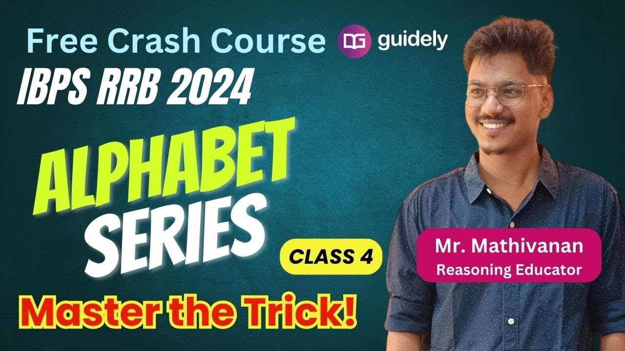 Reasoning Alphabet Series | Best Tricks & Concepts | Basics to Advance ...