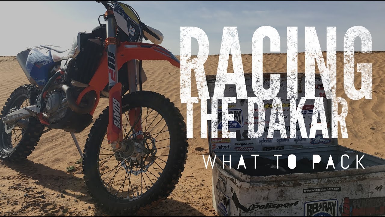 Packing for the Dakar Rally | Essential adventure kit - YouTube