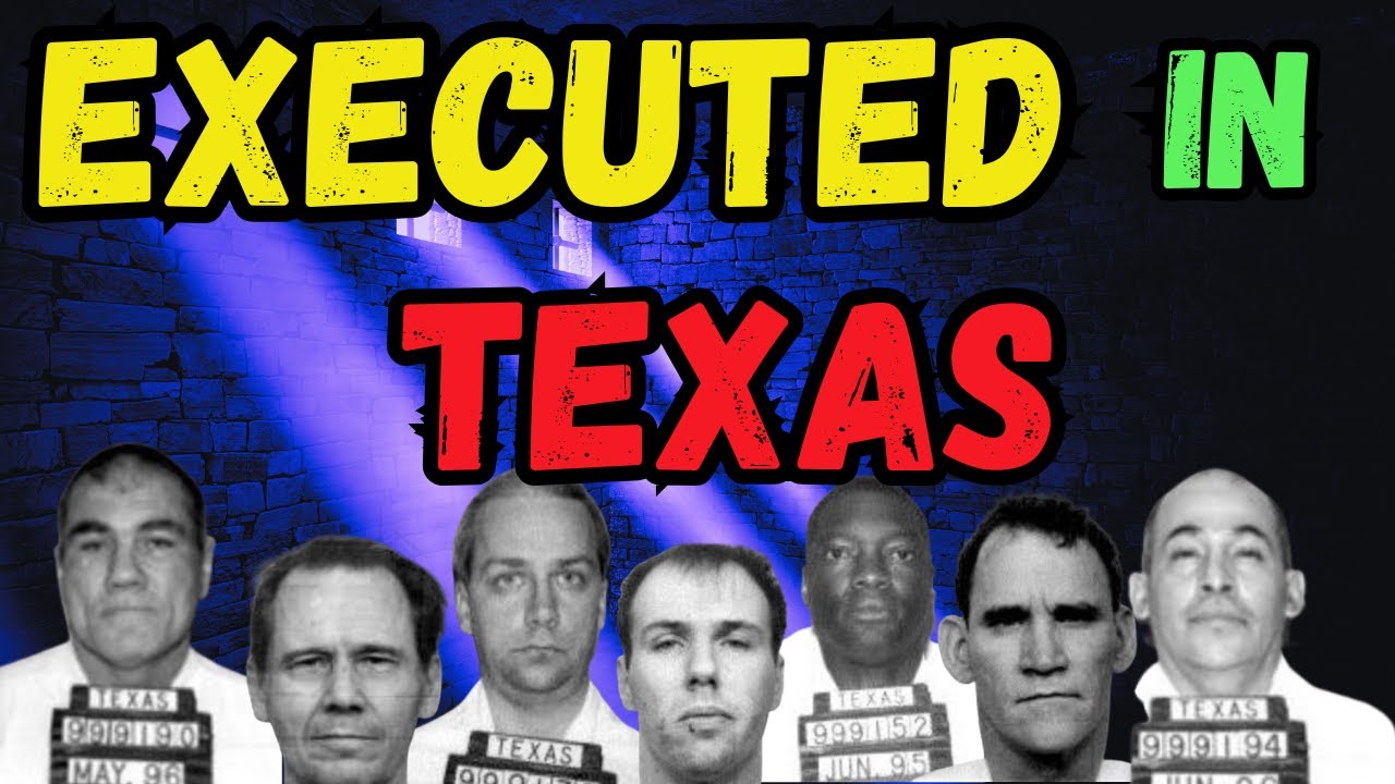 All the people EXECUTED in TEXAS I Time on Death Row, Last Words, Last ...