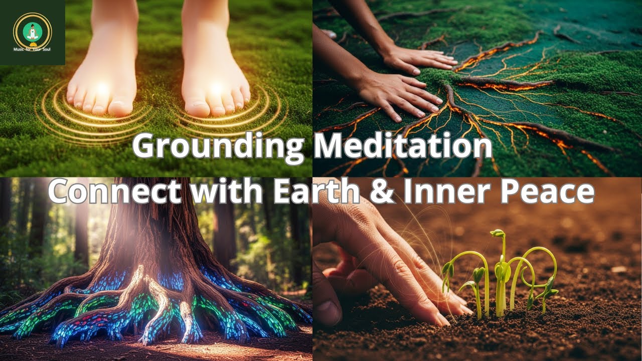 40 Minute Grounding Meditation Connect with Earth & Inner Peace - YouTube