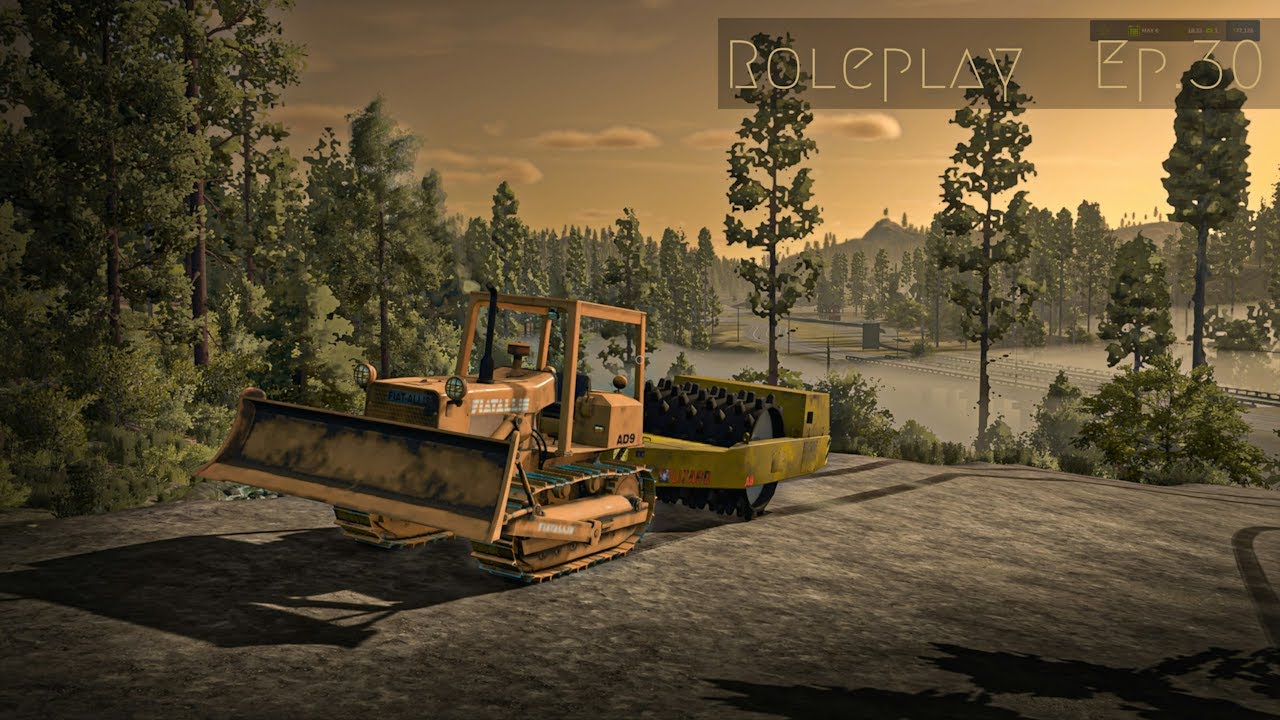 Building A Road In Farming Simulator -FS25 Roleplay Ep.30 - YouTube