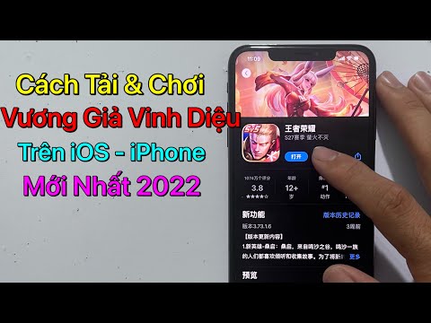 Cách tải Vương Giả Vinh Diệu iOS - iPhone / Mới Nhất 2022 2023