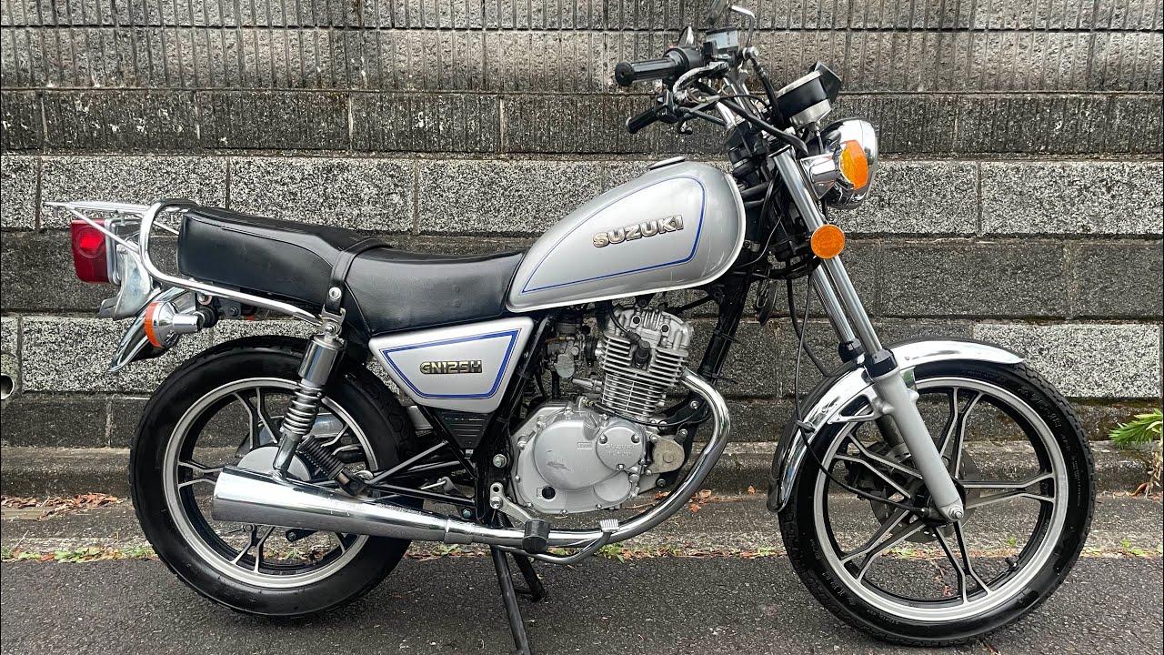 スズキ GN125 始動動画。SUZUKI GN125 Starting video (9349)KM - YouTube