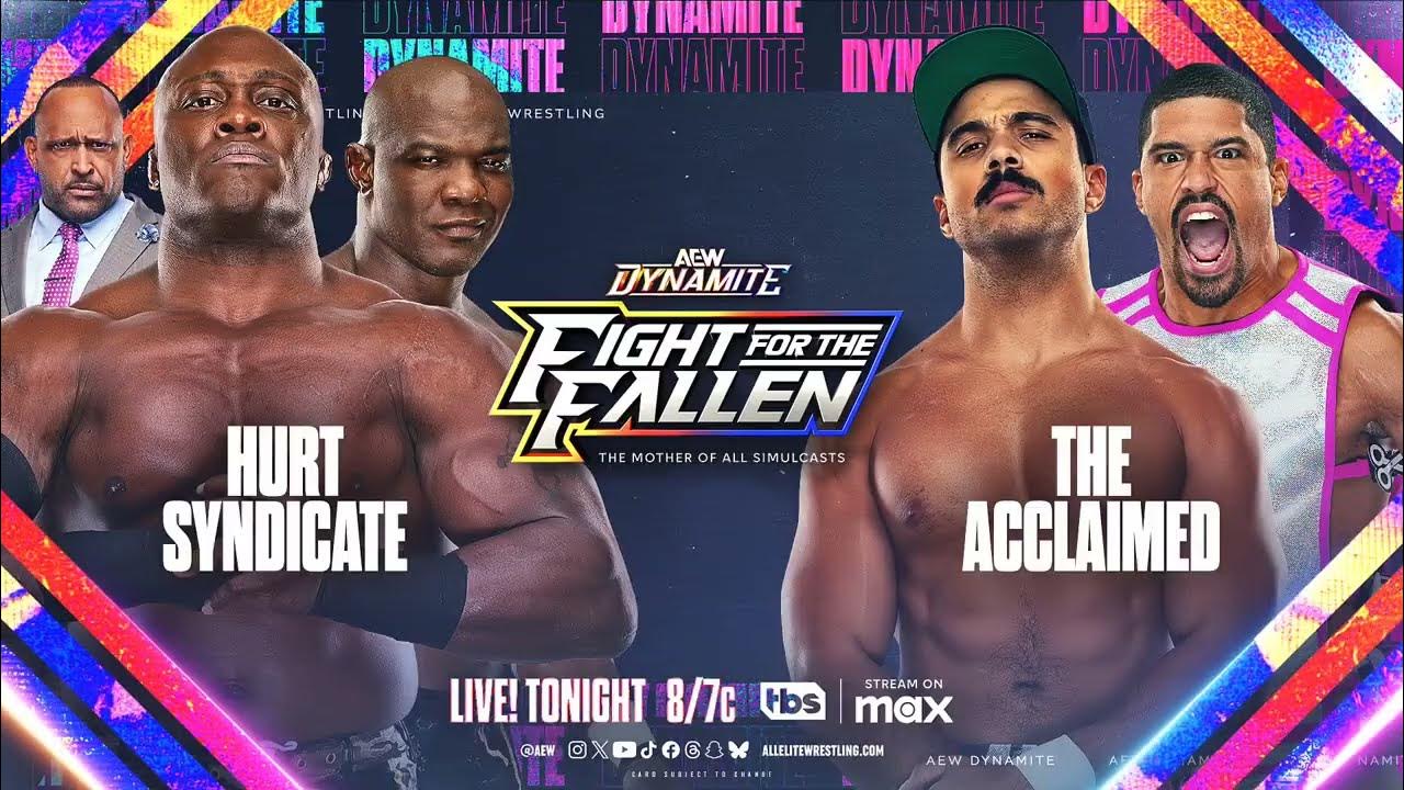 AEW Dynamite Fight for the Fallen 2025 Preview - YouTube