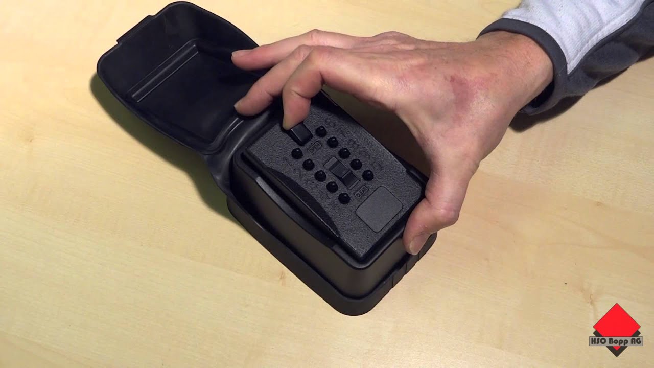 Schlüsselbox KeySafe BigBox von BOPP Solutions AG - YouTube