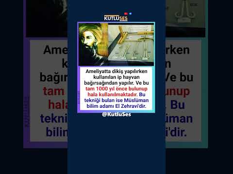 Müslüman Bilim Adamı'nın Asırlar Önce Yapmış Olduğu İcadı - Günümüzde Halen Kullanılıyor