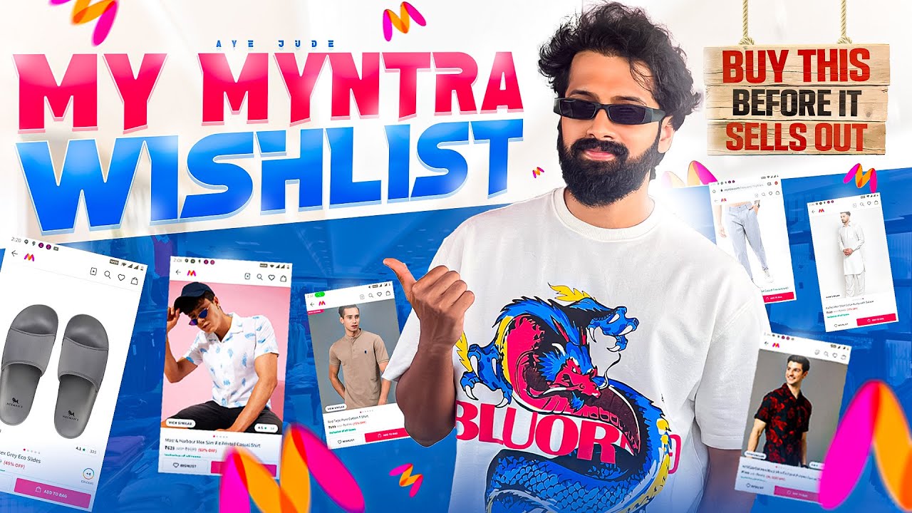 My Personalised *MYNTRA WISHLIST* For This SALE Season - YouTube
