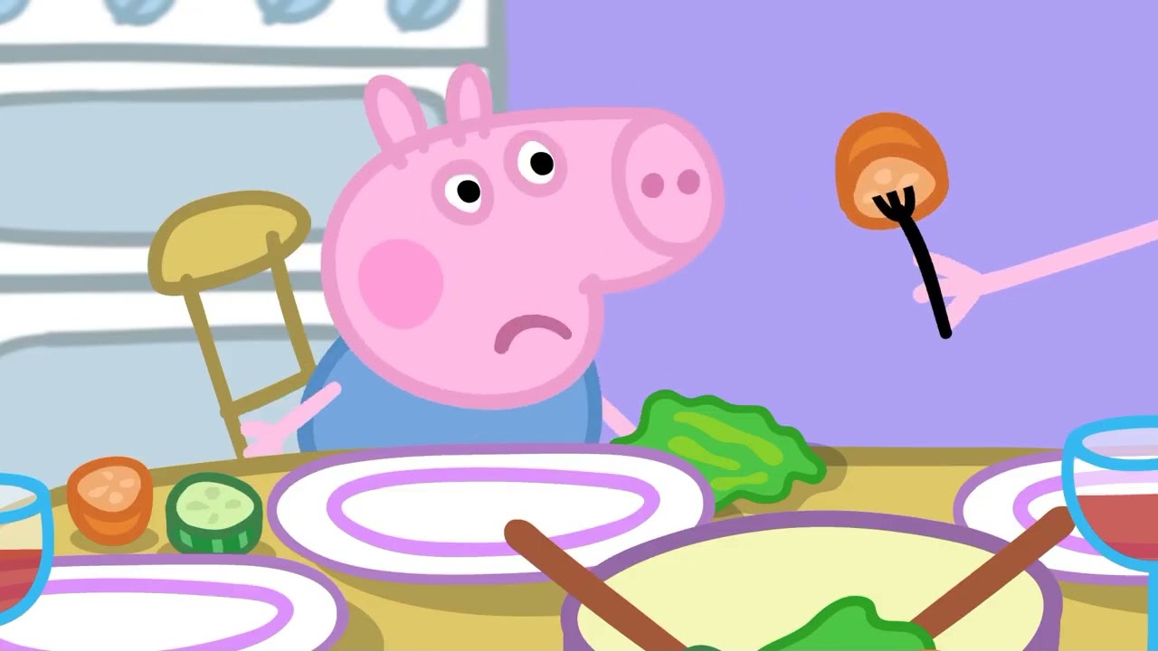 peppa pig every time George says yuck - YouTube