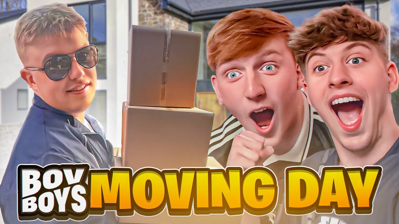 THE BOV BOYS MOVING DAY... - YouTube