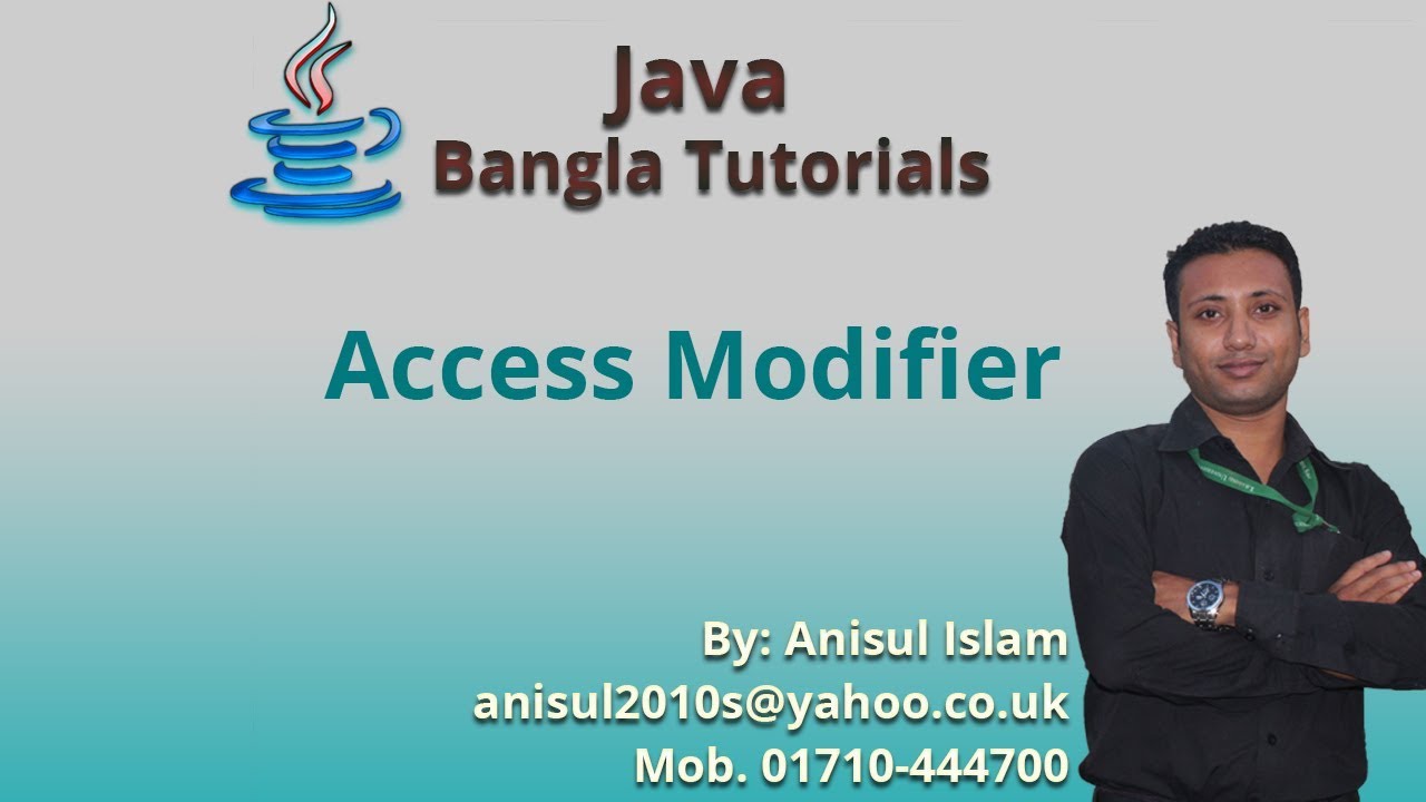 Java Bangla Tutorials 137 Access Modifier Youtube