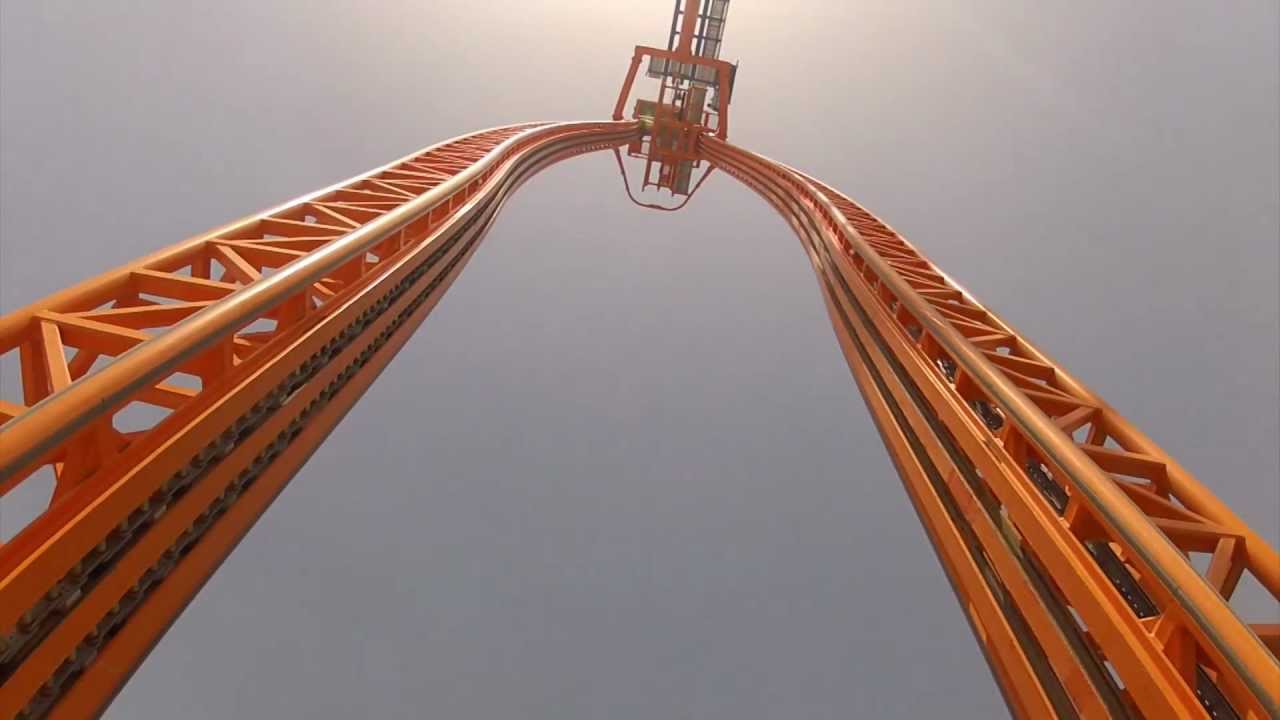 Divertical Front Seat POV Mirabilandia Intamin Water Roller Coaster ...