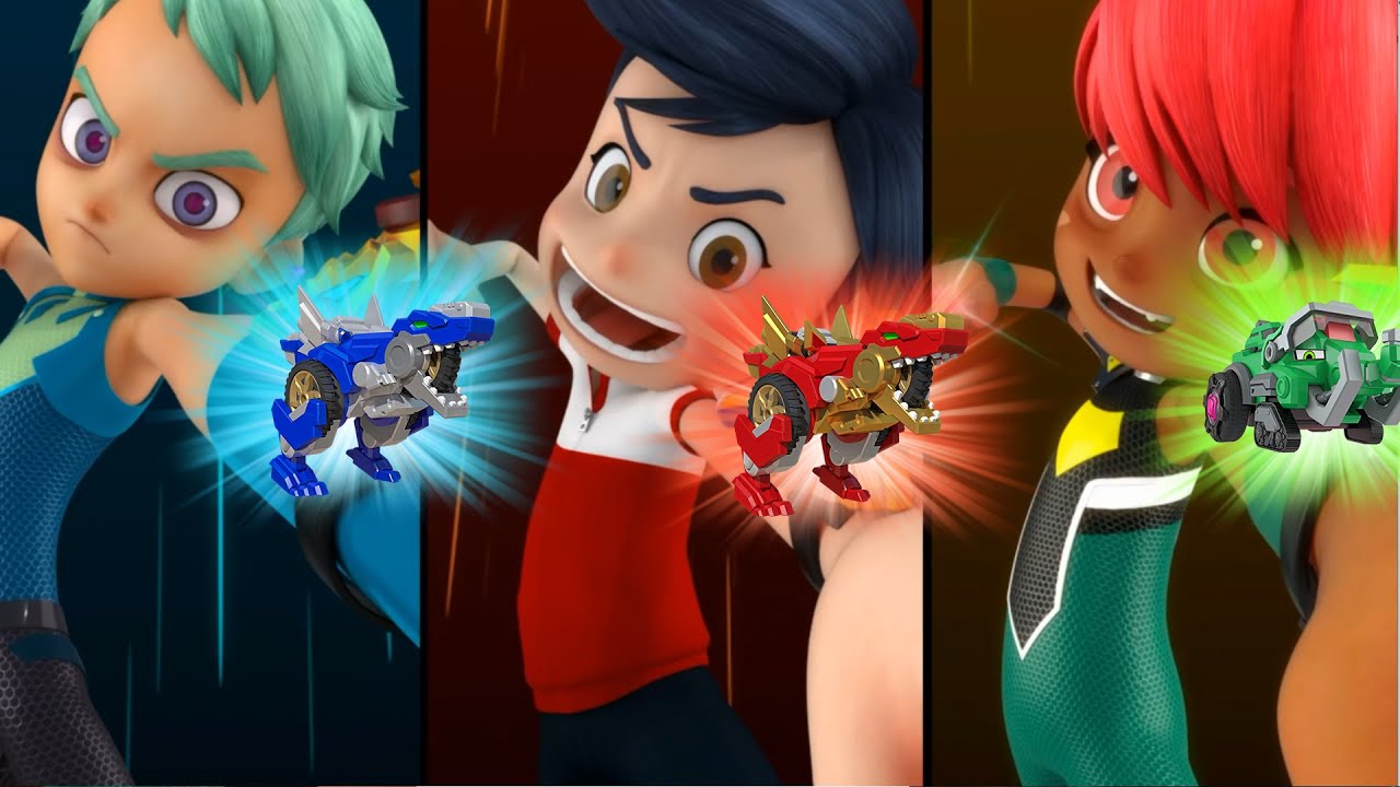 DinoCore | Our strength | Super Heroes Gathering | Super Heroes Cartoon ...