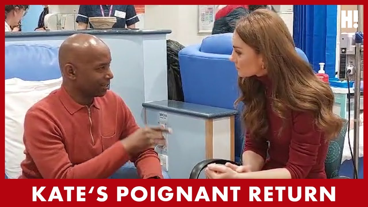 Princess Kate visits hospital where she received cancer treatment and ...