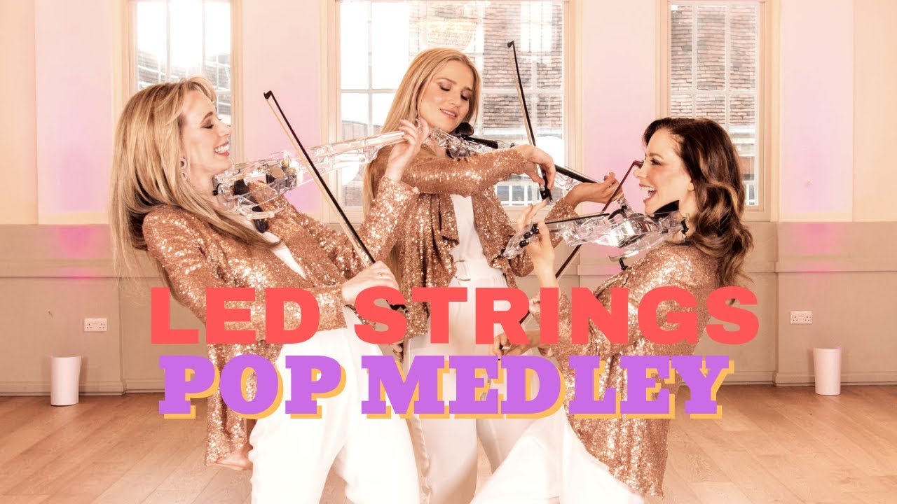 LED Strings // Pop Medley // Hire at Warble Entertainment - YouTube
