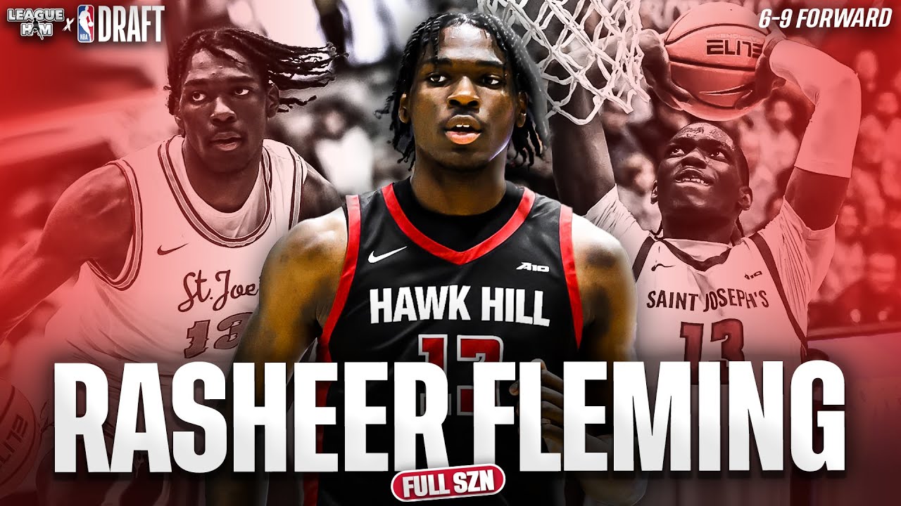 Rasheer Fleming St. Joe's Season Highlights | 7-5 Wingspan | Phoenix ...