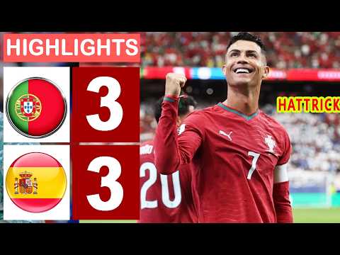 Portugal vs Spain 3-3  | Extended Highlights & All Goals 2026