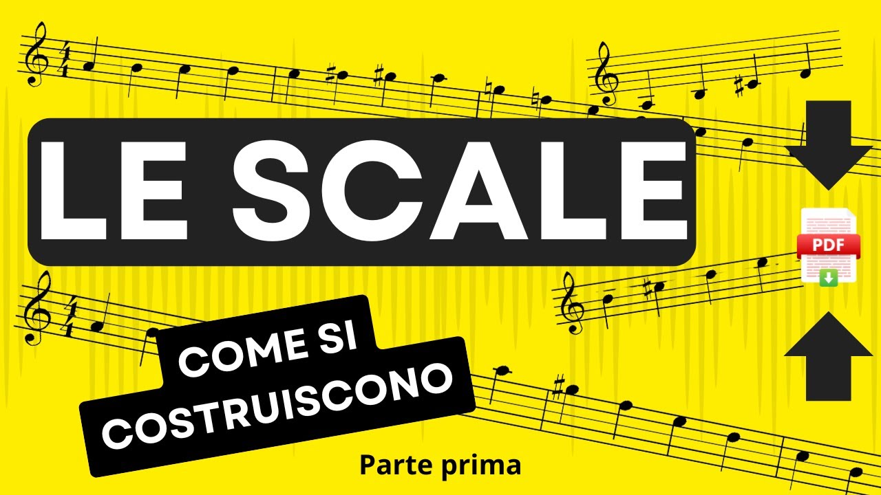 Come costruire le scale | How to Build Musical Scales - Step by Step ...