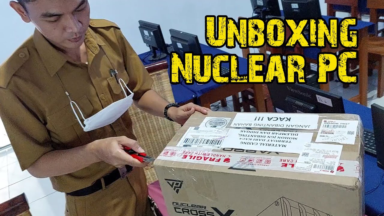 Unboxing PC Case Nuclear Cross X Mini ATX - YouTube