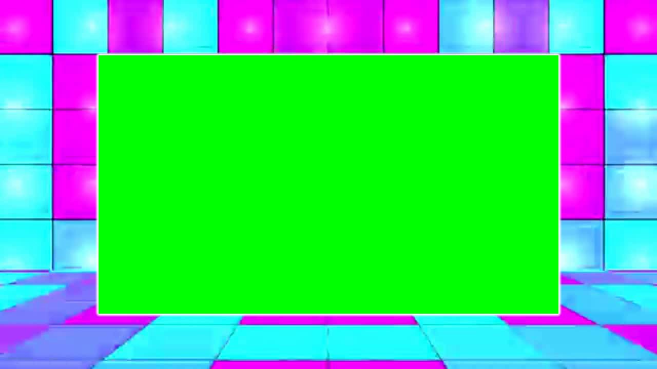 Disco Dance Floor Background Animation Best Green Screen Graphics - YouTube