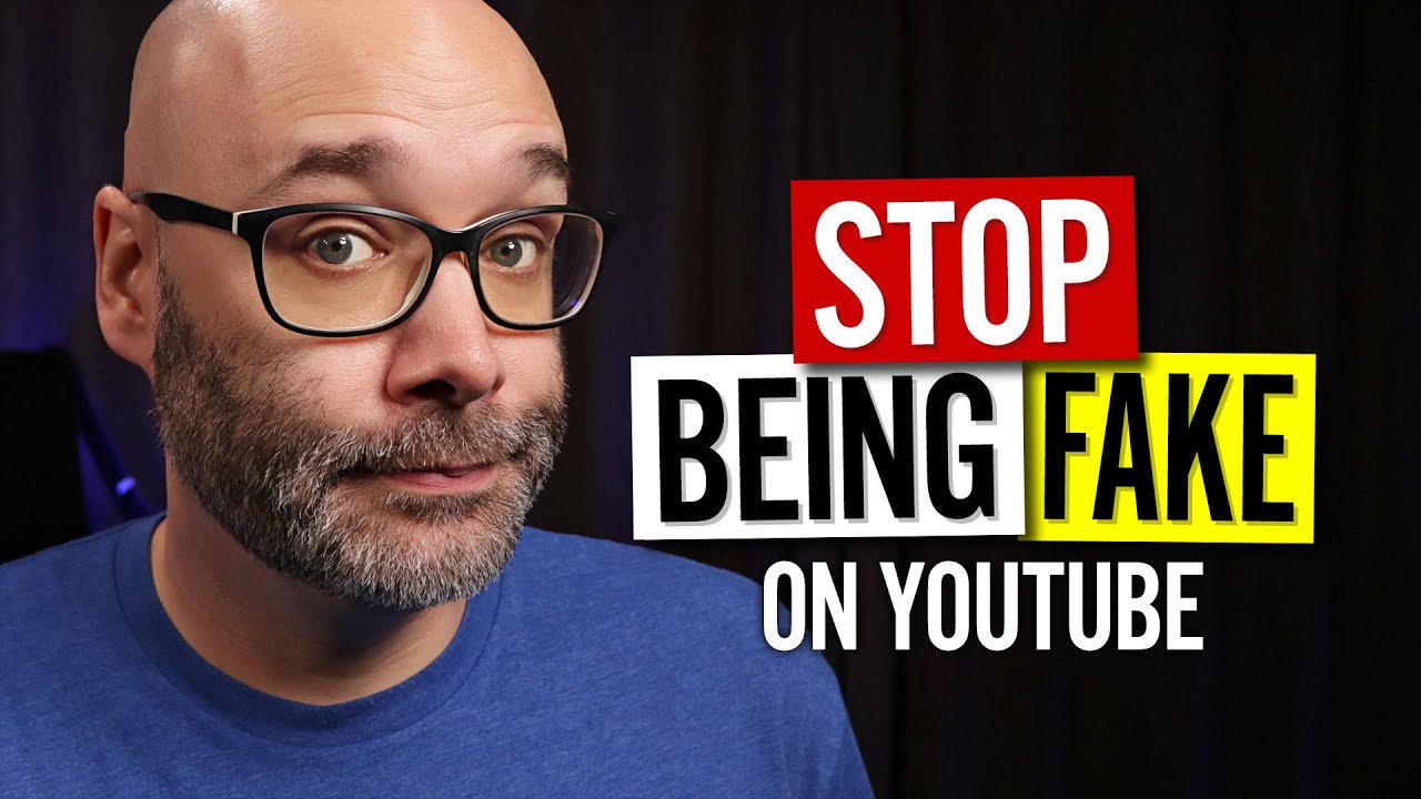 How To Be Yourself On YouTube (Authenticity Explained) - YouTube