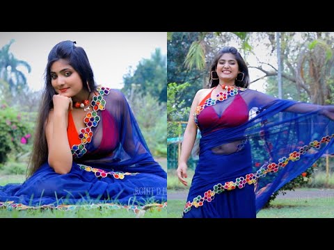 Saree Shoot । Saree Fashion Shoot । Saree dropping Video Shoot । Saree Lover Model Puja