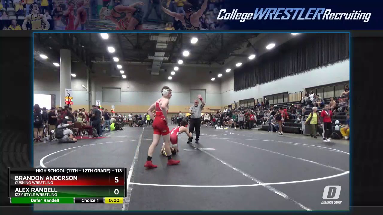 High School (11th - 12th Grade) 113 Alex Randell Izzy Style Wrestling ...