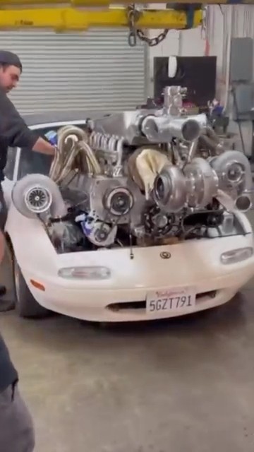 12 rotor swapped Miata #shorts #trending #viralvideo - YouTube
