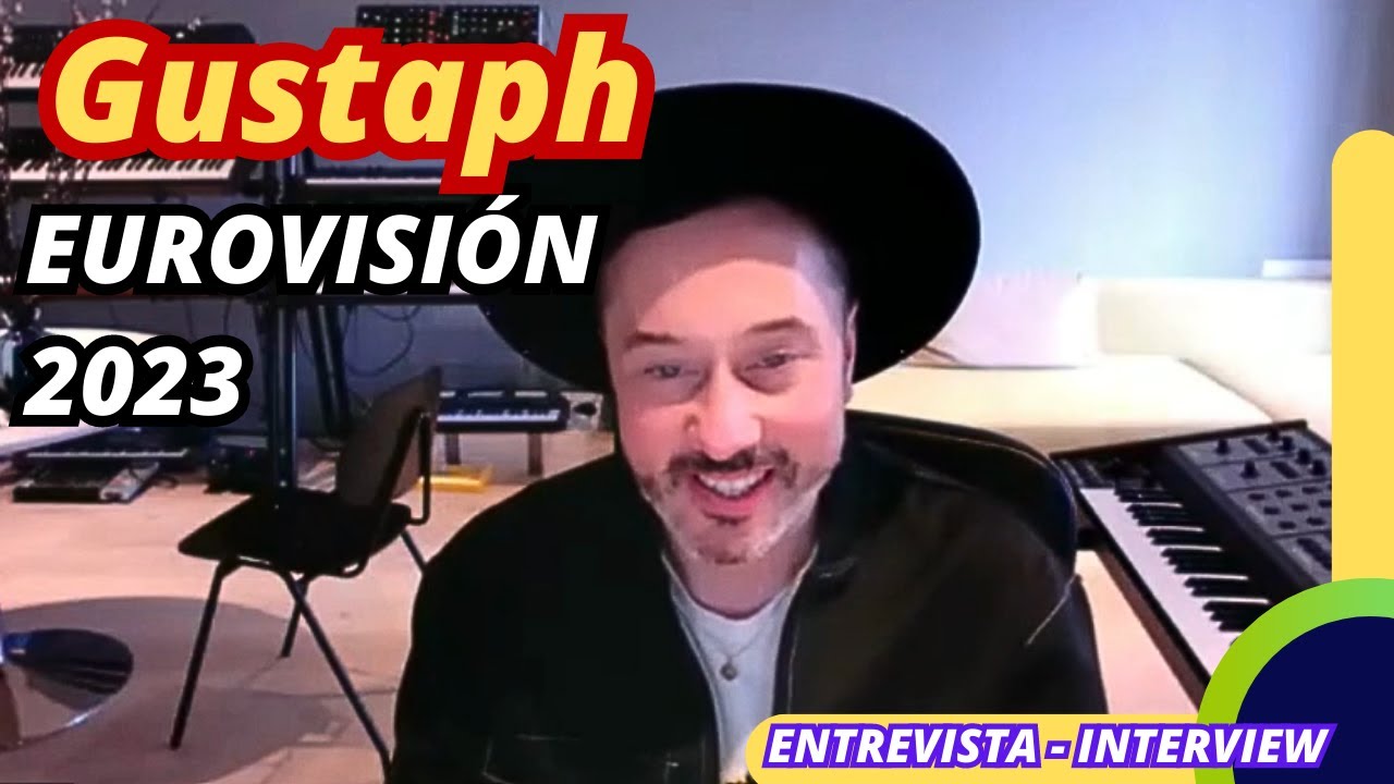 Entrevista con Gustaph, representando a Bélgica en Eurovisión 2023 ...