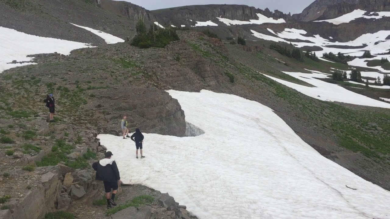 2017 High Adventure Alaska Basin sledding - YouTube
