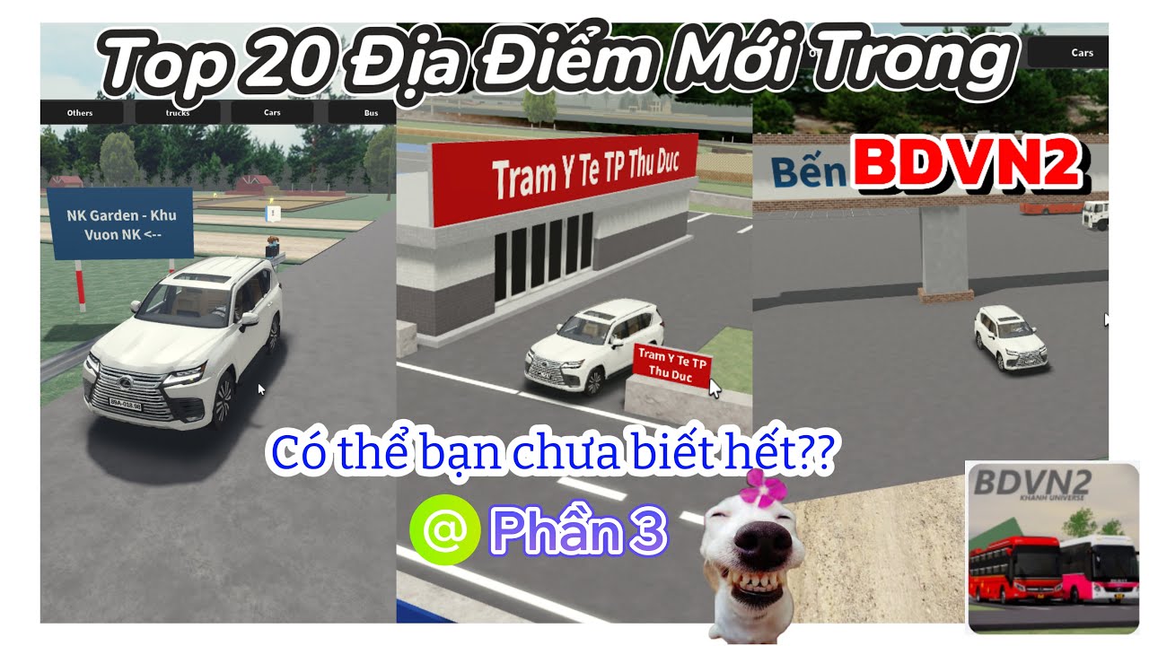 BDVN2 || Đây Là Top 20 Địa Điểm Mới Nhất Có Thể Bạn Chưa Biết? #roblox ...
