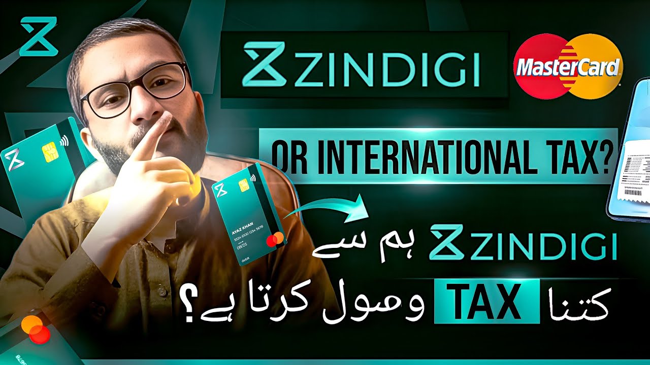 💳 Zindagi Master Debit Card International Tax - Zindagi Master Card Tax ...