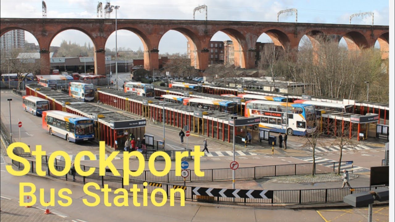 Stockport Bus Station / Interchange. - YouTube