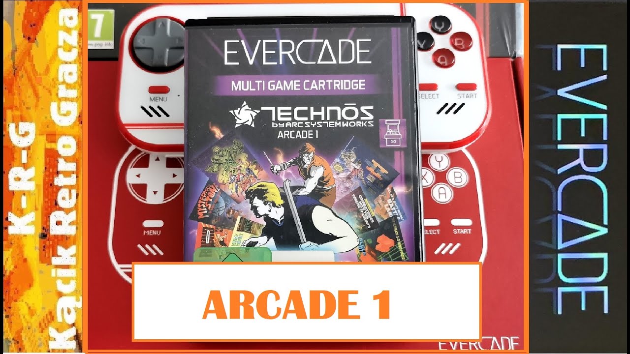 EVERCADE TECHNOS ARCADE 1 | NOWY CARTRIDGE Z GRAMI ARCADE - YouTube