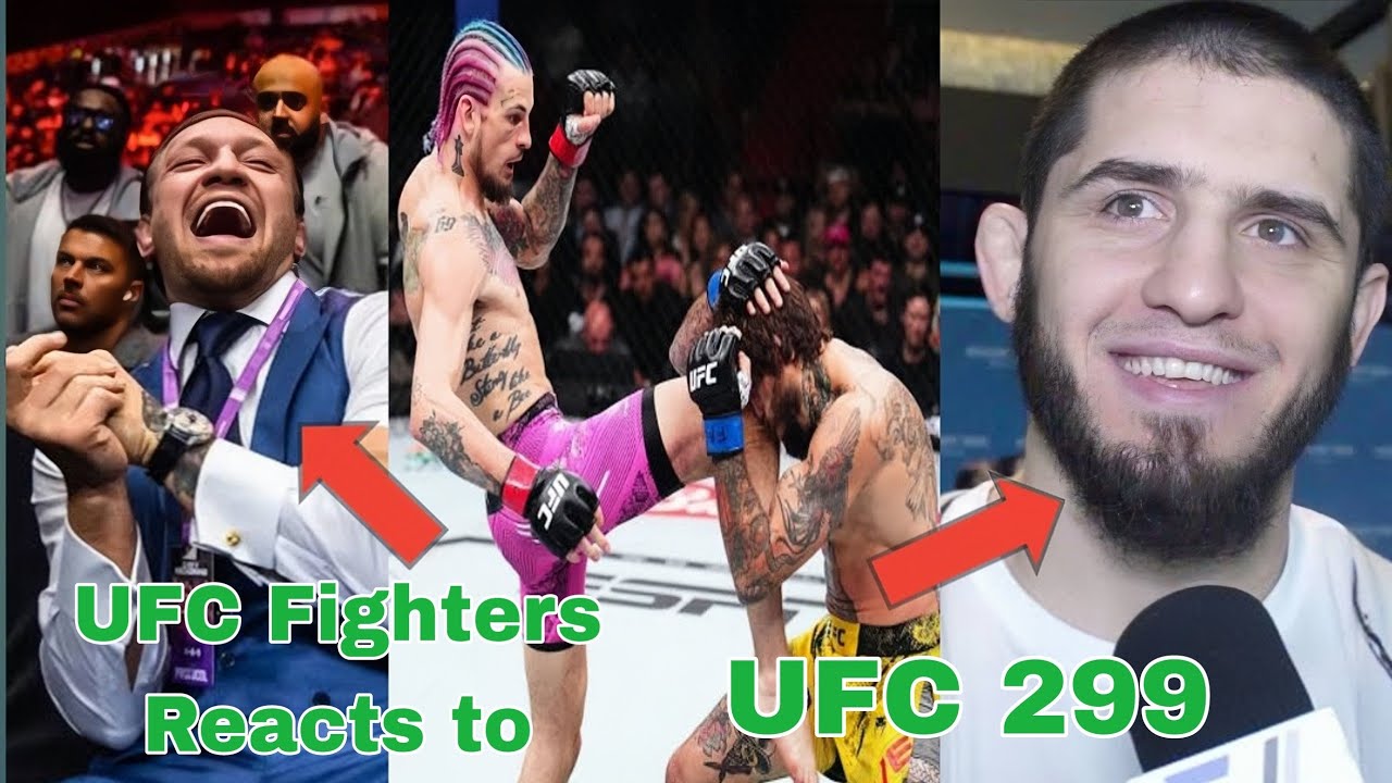 UFC fighters reacts to UFC 299 Sean O'Malley wins over Chito Vera - YouTube