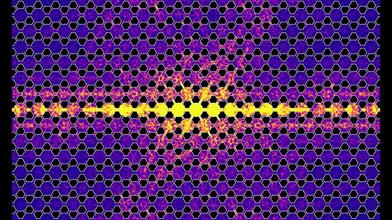A birefringent metamaterial based on a hex lattice - YouTube