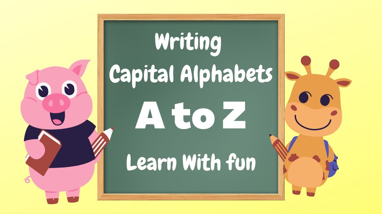 How to teach kids to Write Alphabet | Make Writing Easy For Kids ...