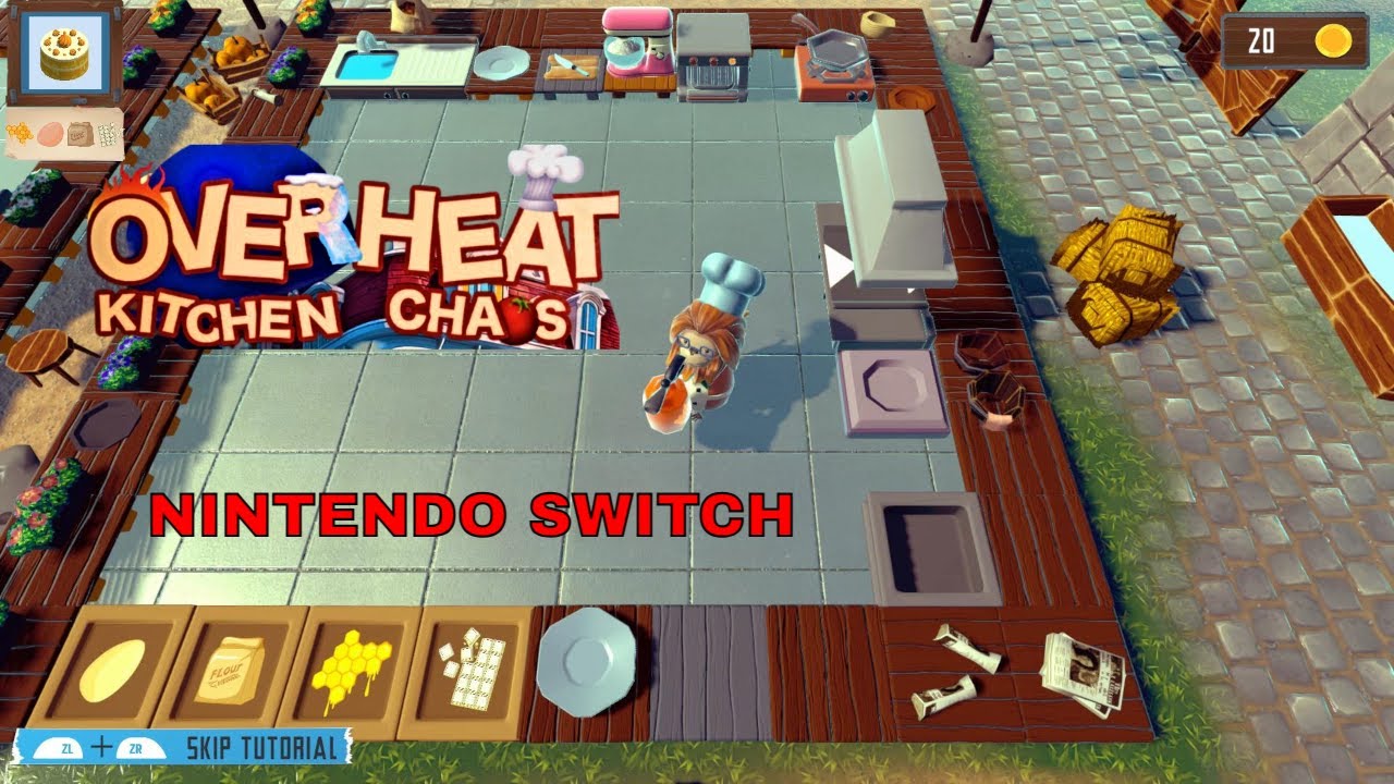 Overheat Kitchen Chaos - Nintendo Switch release - let's cook - YouTube