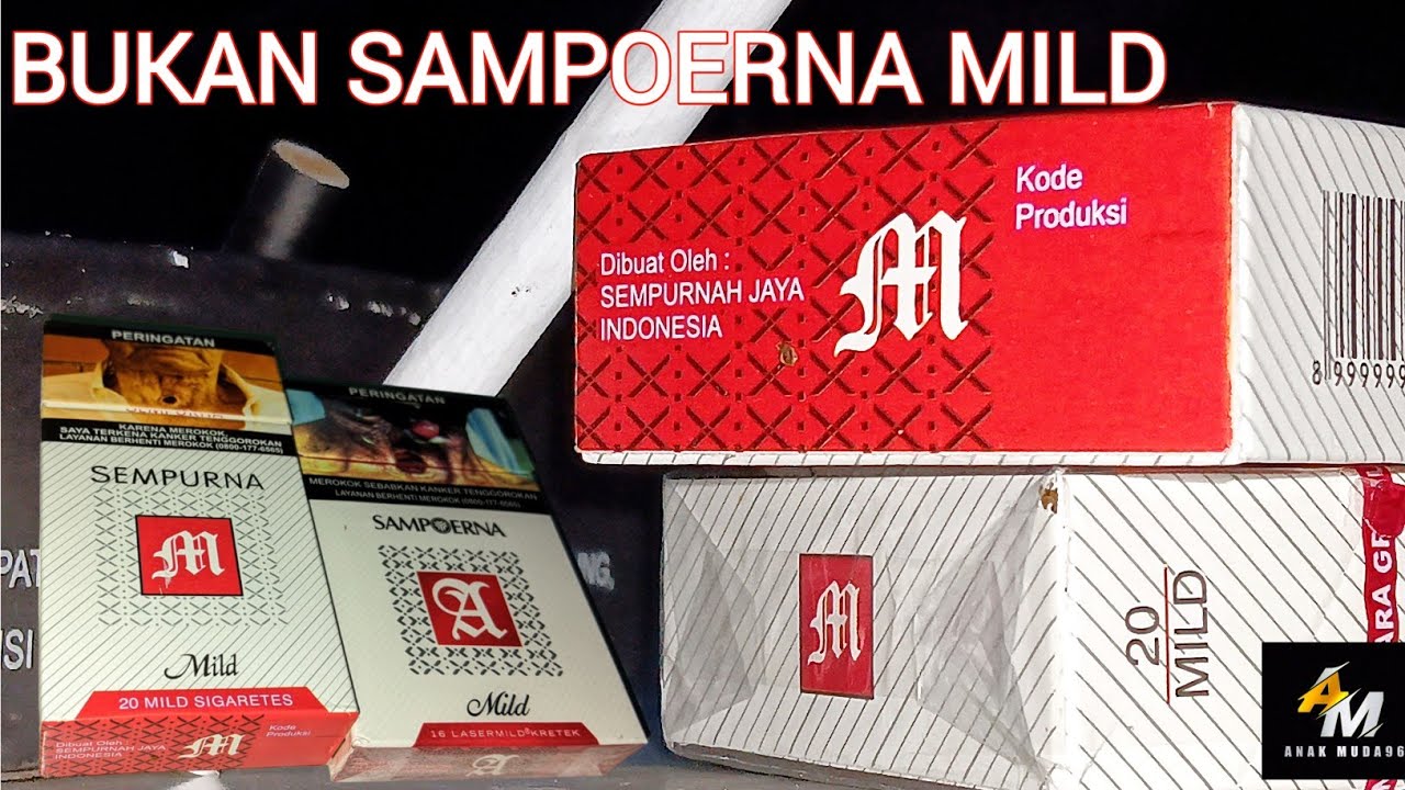 Dapet Rokok Kw Lagi sampoerna mild palsu Review sempurna Kw - YouTube