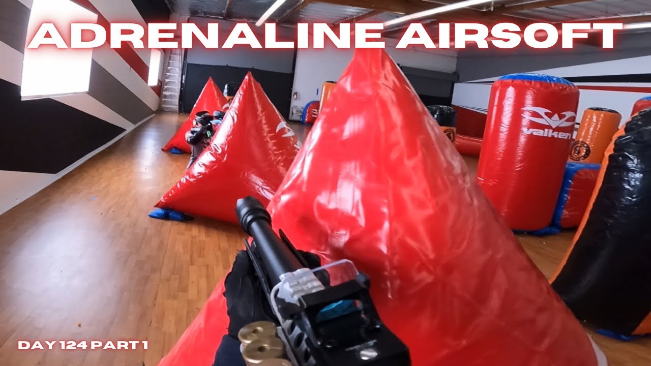 Adrenaline Airsoft with the homies | Day 123 Part 1 - YouTube