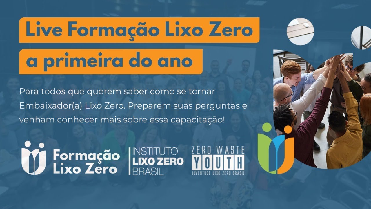 Live Formação Lixo Zero - a 1ª do ano! - YouTube