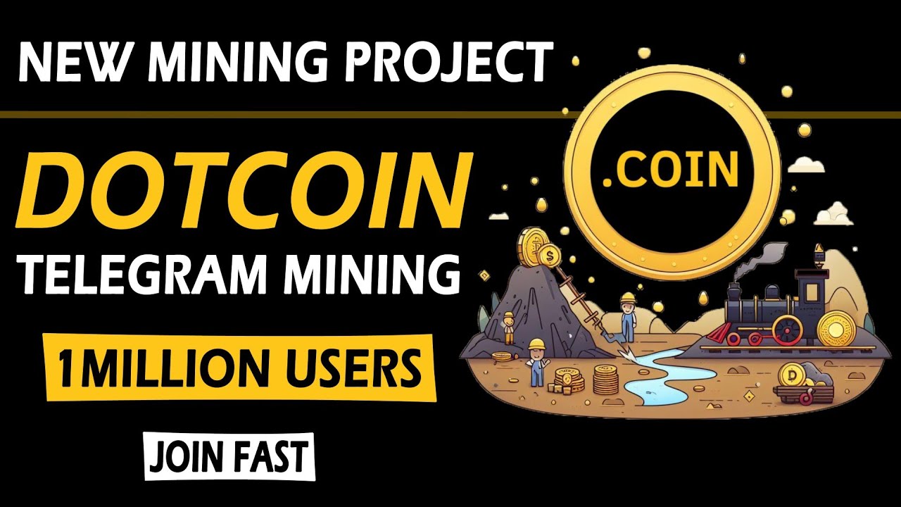Start Mining DotCoin On Telegram | DotCoin New Telegram Mining | Tap ...