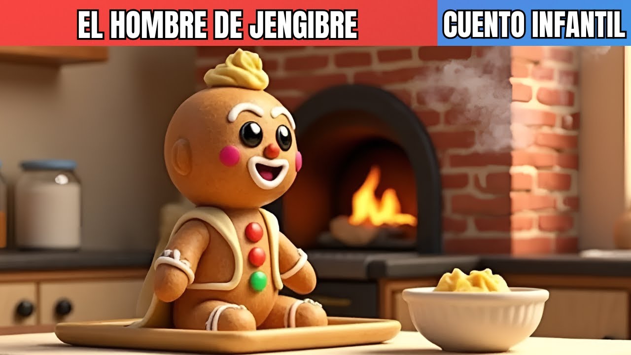 🌈El hombre de JENGIBRE 🎭 |📚 Cuentos infantiles en Español | Cuentos y ...