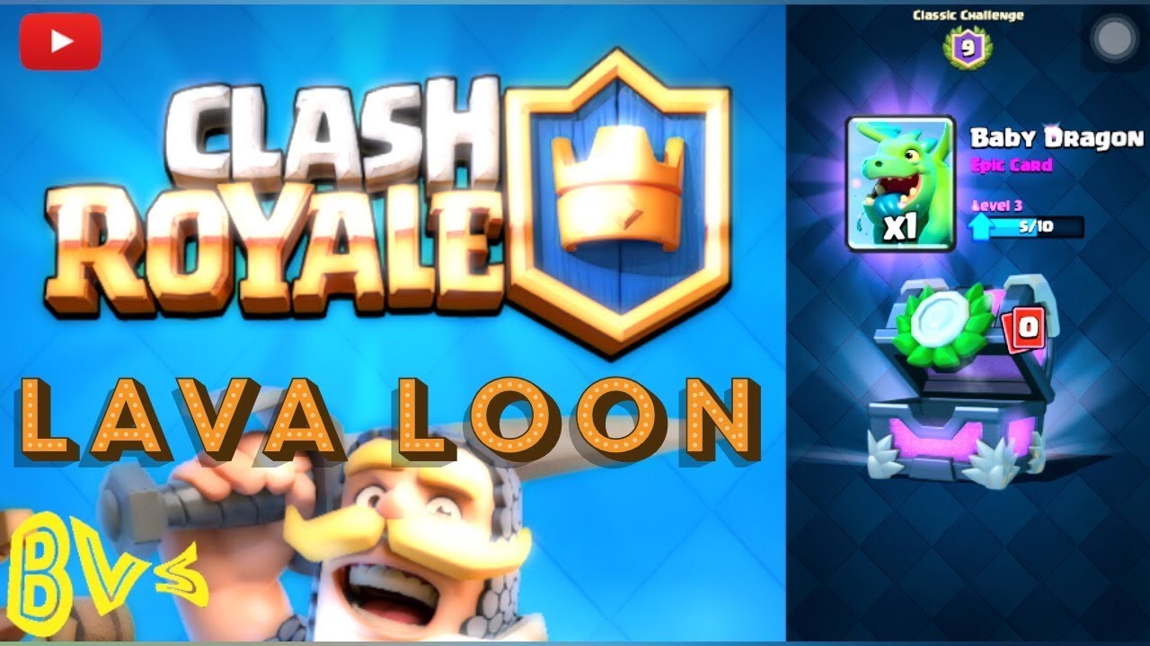 Clash Royale - Lava Loon | The Lavahound Is Amazing! - YouTube