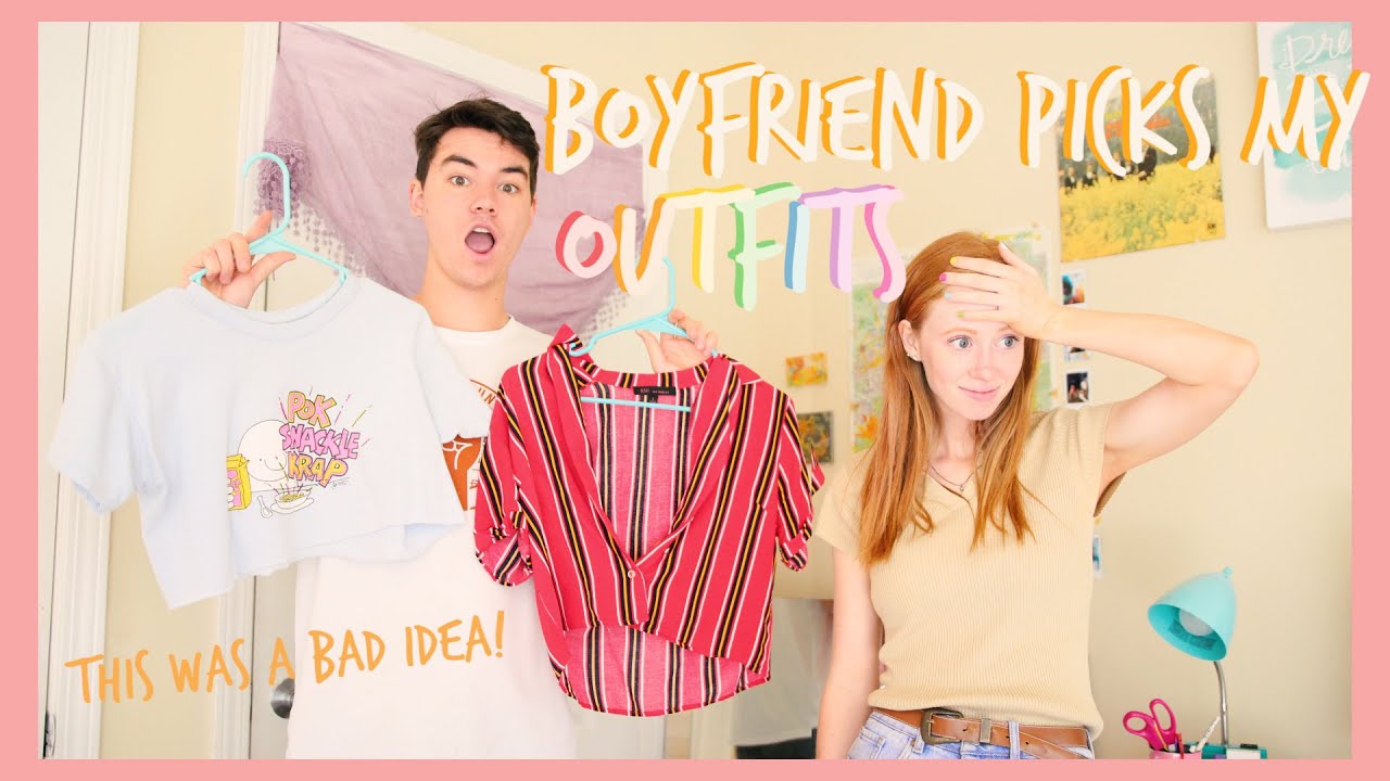 BOYFRIEND Picks My OUTFITS For A Week | JustAli - YouTube