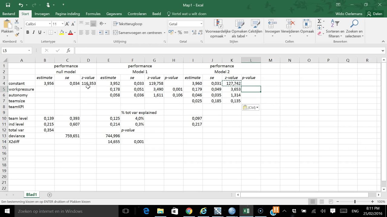 Video Lecture 8: MlwiN Adding level 2 variables to the model (1JM110 ...