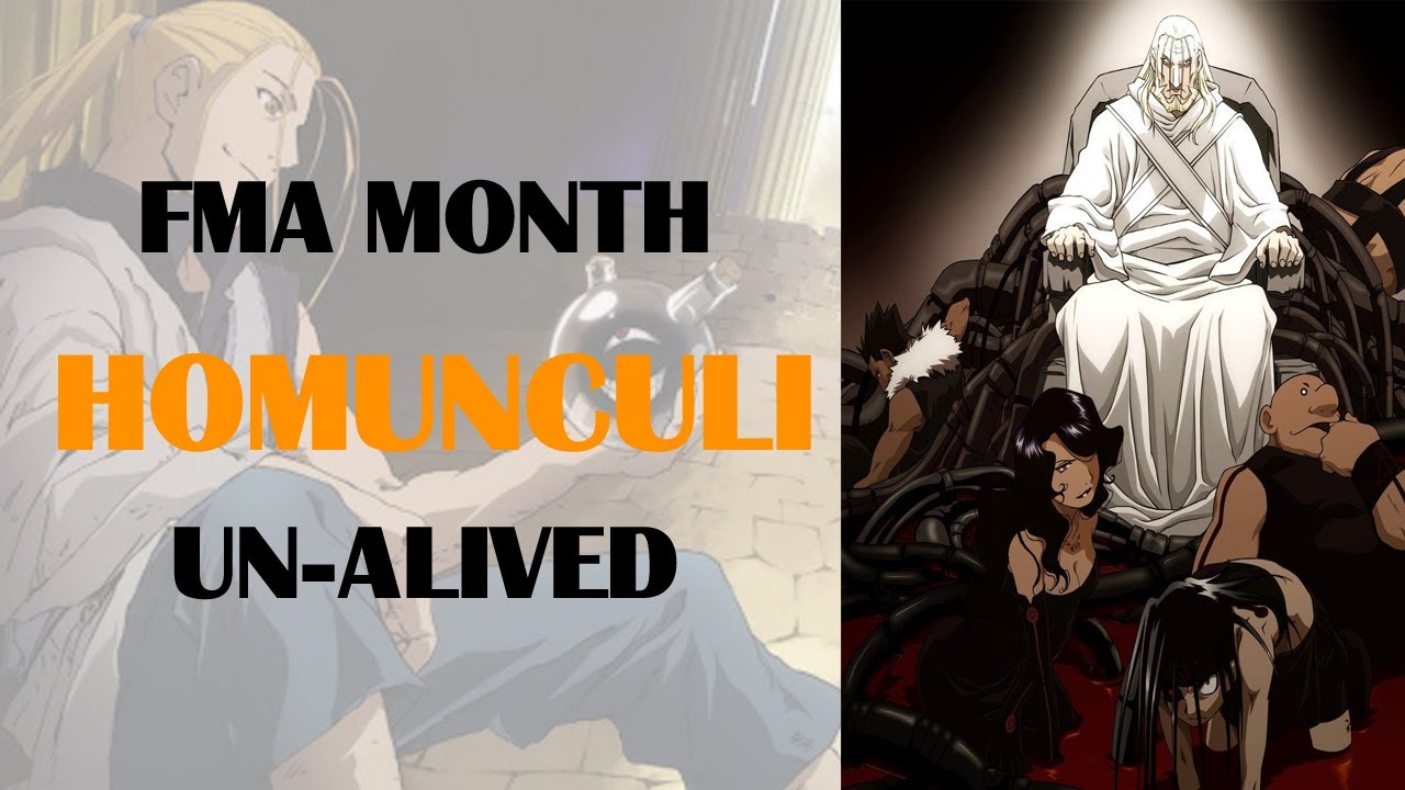 How to Un-Alive the Homunculi: Fullmetal Alchemist Month ...
