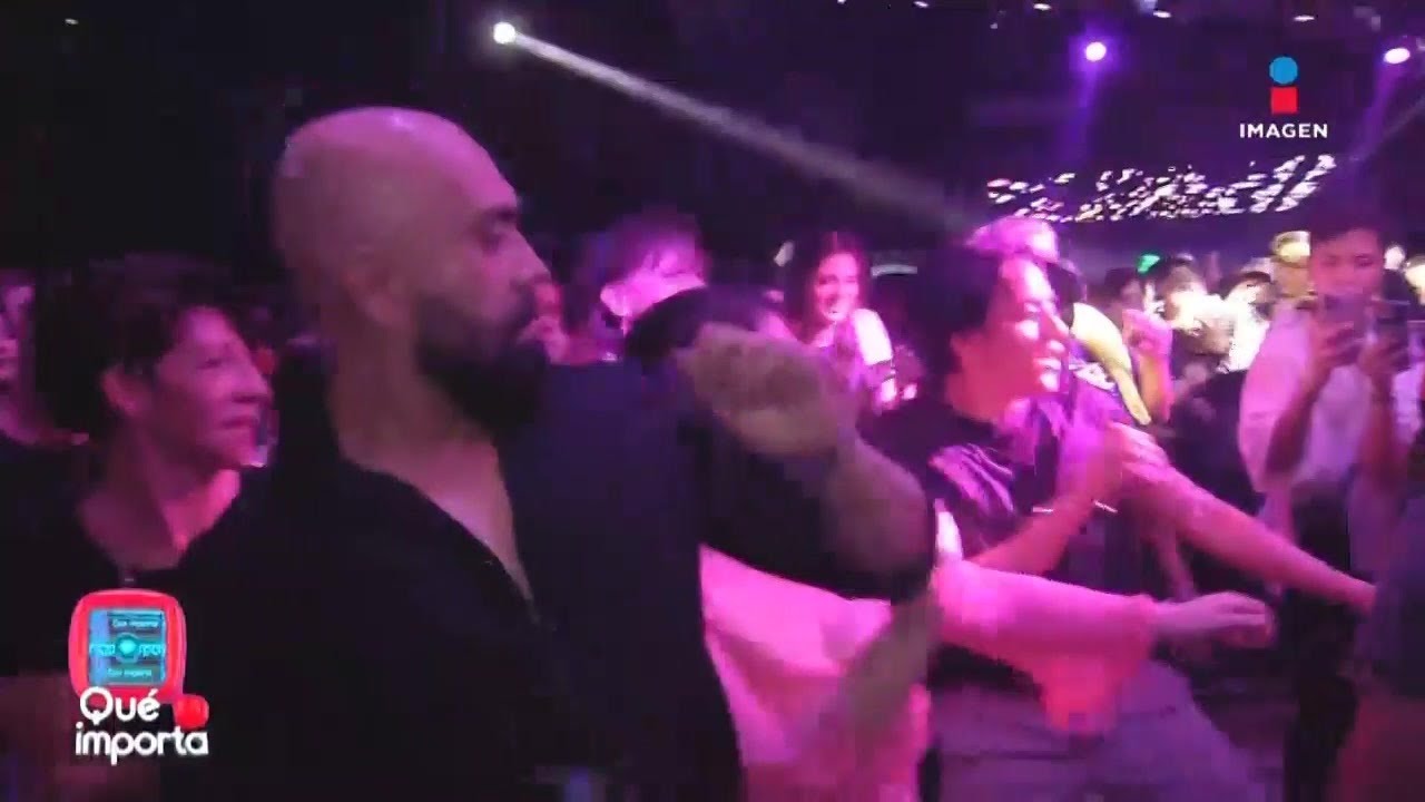 Eduardo Iniesta se fue a disfrutar una noche de fiesta en Patrick ...