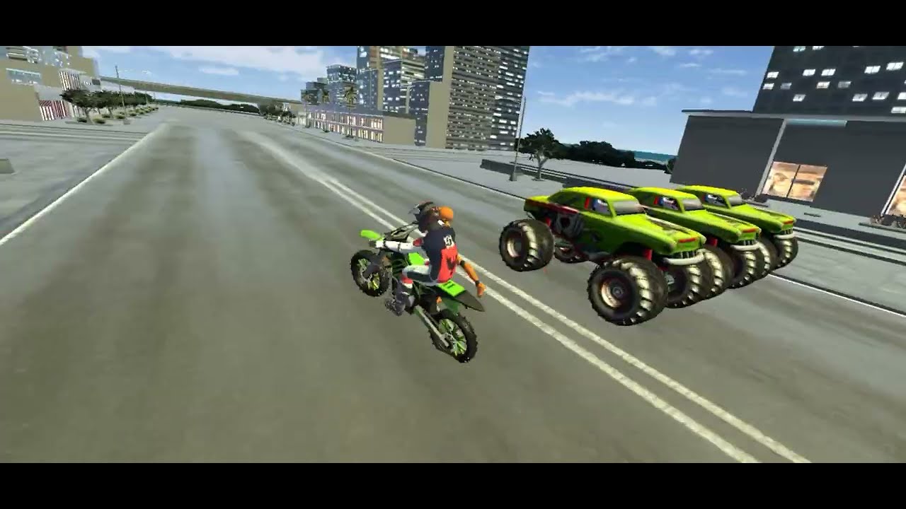Robot Crashing New Game | Bike Hits the Robot @toyshubgamingchannel9064 ...